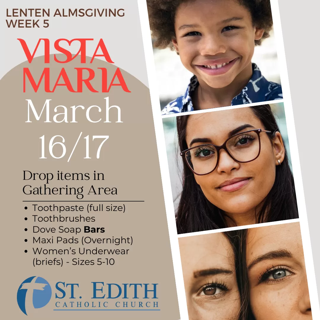 Almsgiving 5 - St Edith Catholic Church